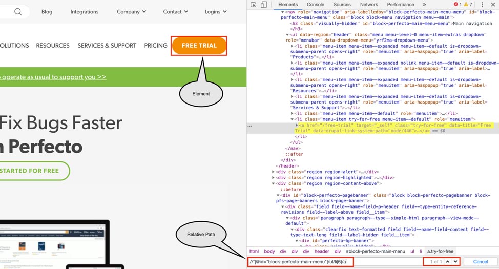 What is XPath in Selenium? How to Write XPath in Selenium | Perfecto