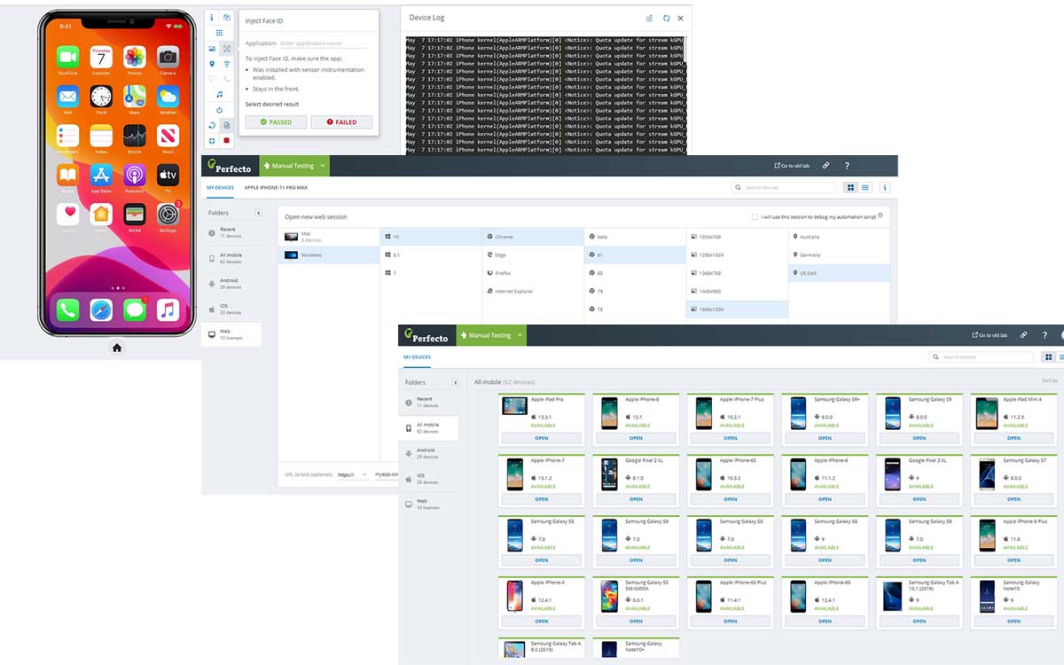 Interactive Testing | Live Testing | Manual Testing With Perfecto